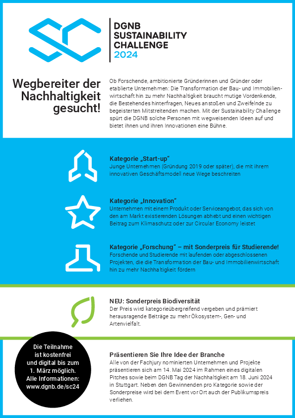 DGNB Sustainability Challenge | DGNB